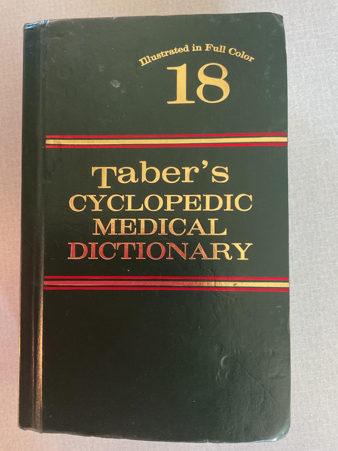 Taber’s Cyclopedic Medical Dictionary/ Hardback - Etsy