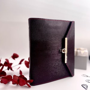 Business Planner, Natural Italian Leather Planner A5, Hard Leather ...