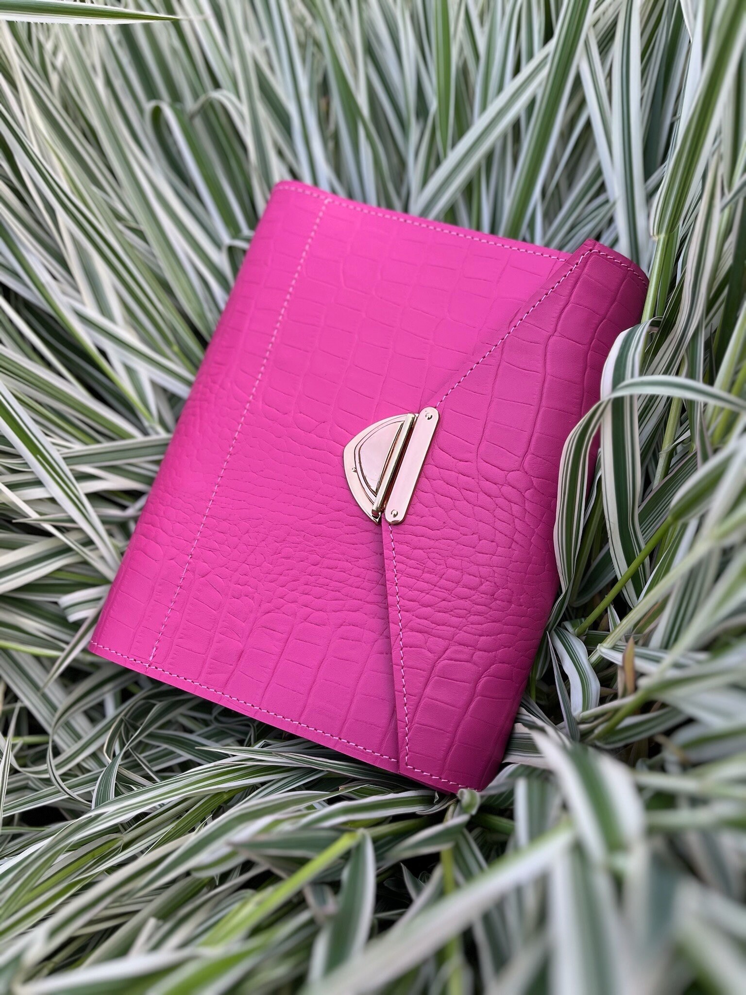 Barbie Planner A5, Pink Leather Planner, Planner Binder 6 Ring, Pink ...