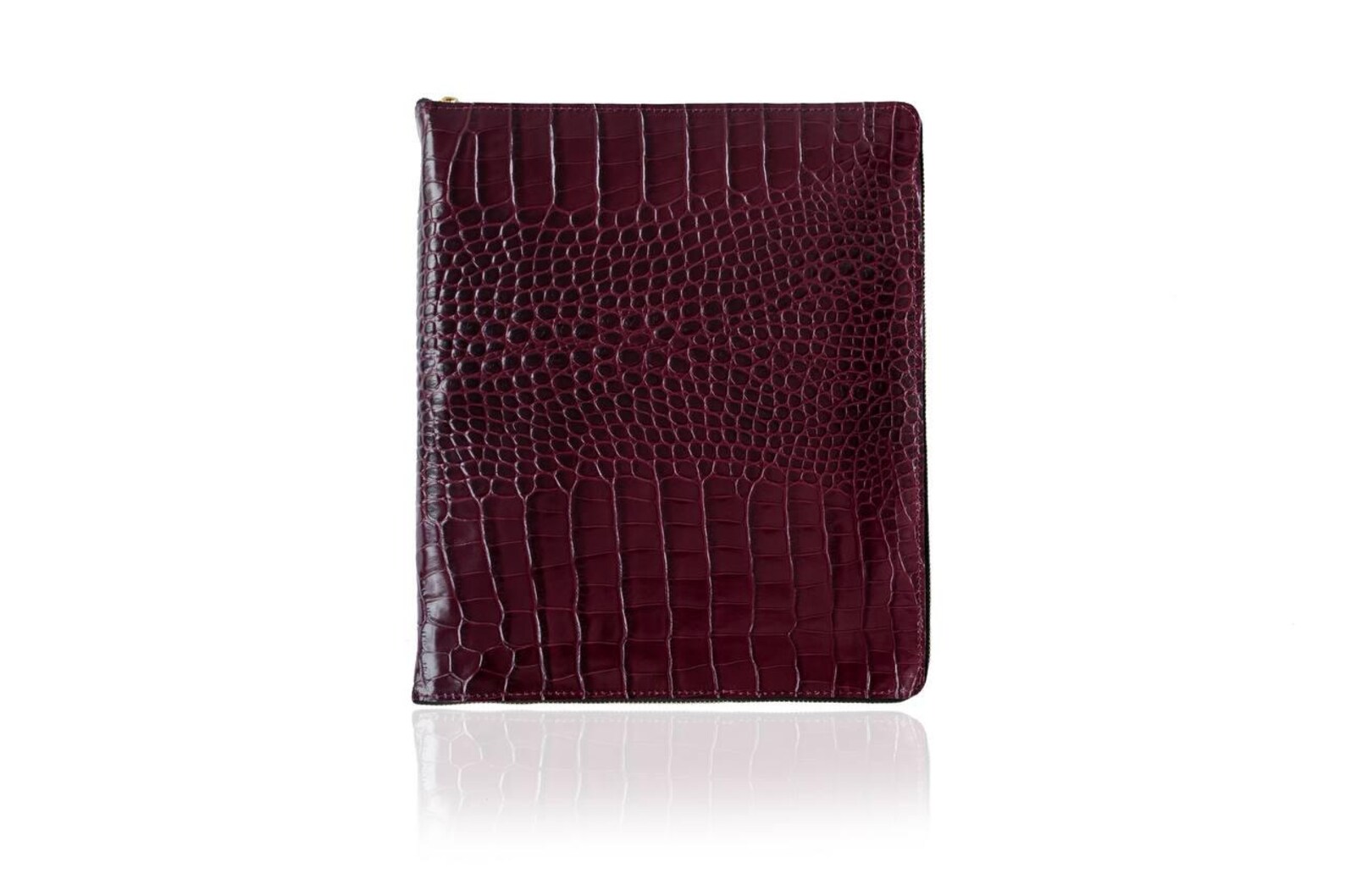 Pink Business Padfolio Leather Writing Folder A4 With Card Holder ...