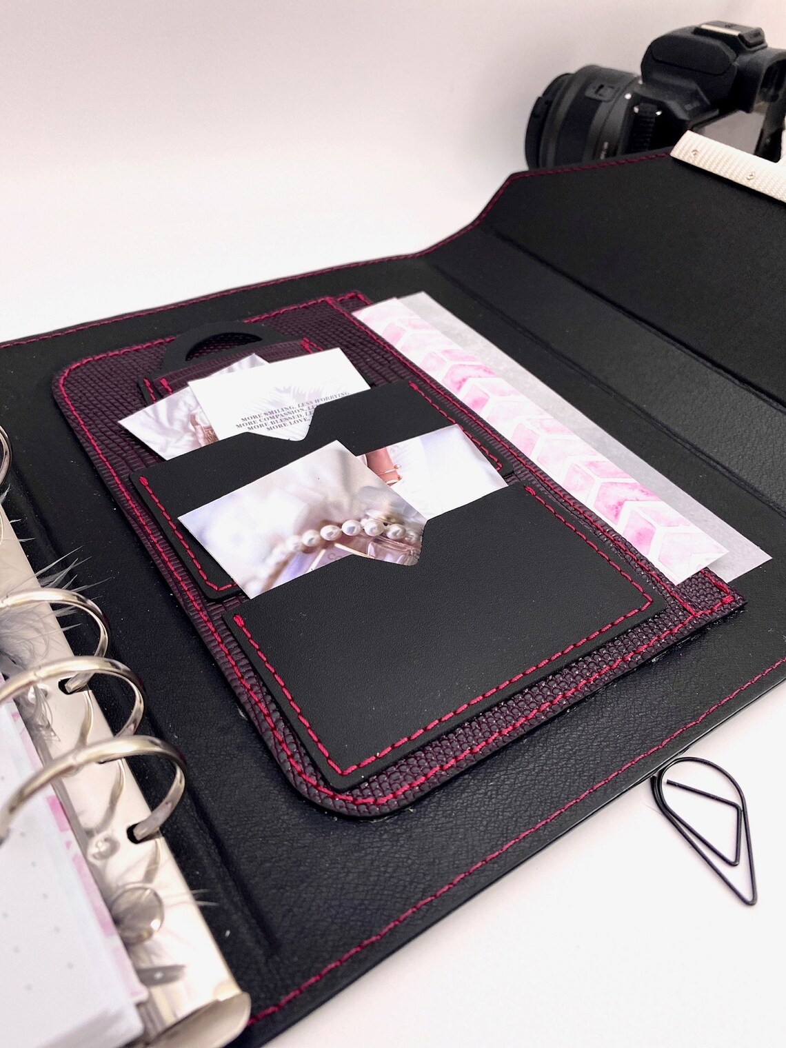 Business Planner, Natural Italian Leather Planner A5, Hard Leather ...