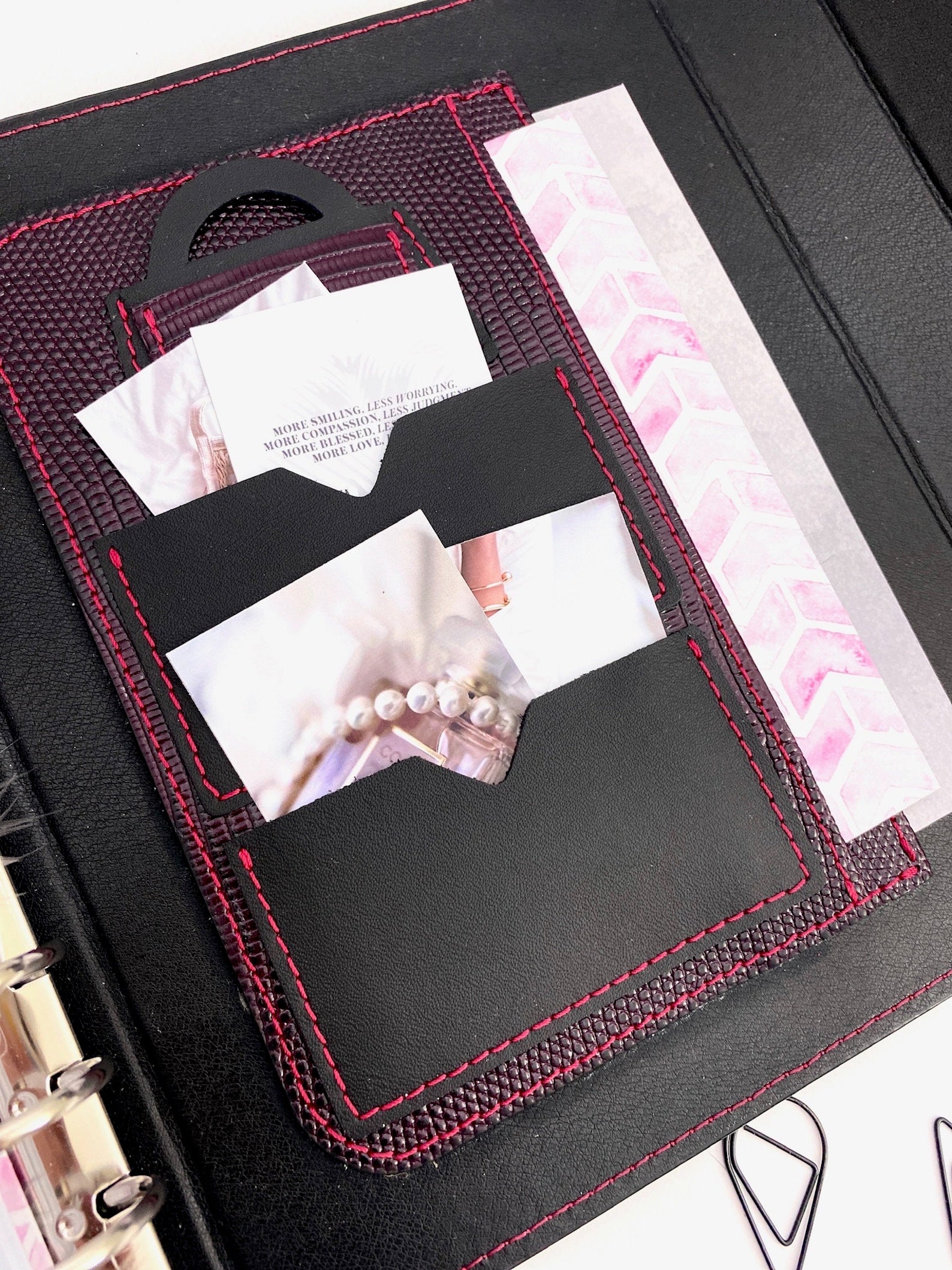 Business Planner, Natural Italian Leather Planner A5, Hard Leather ...