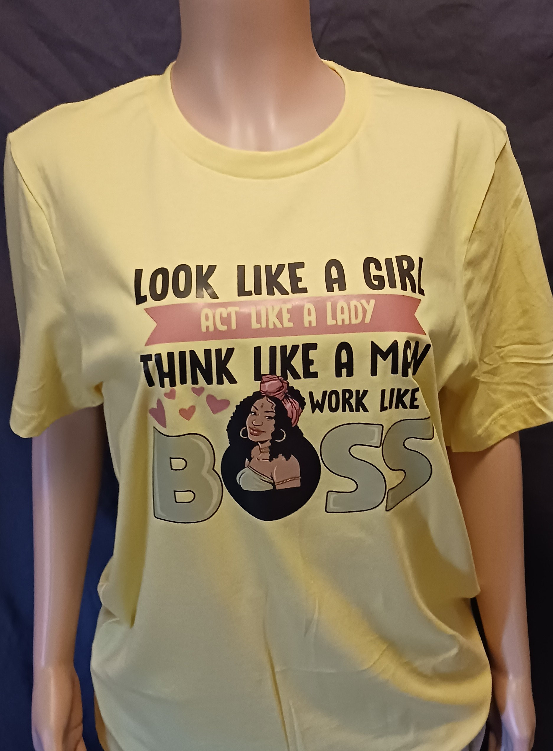 Act Like A Lady Think Like A Boss Shirt