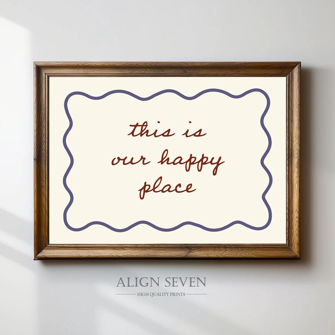 This is Our Happy Place Digital Print - Etsy