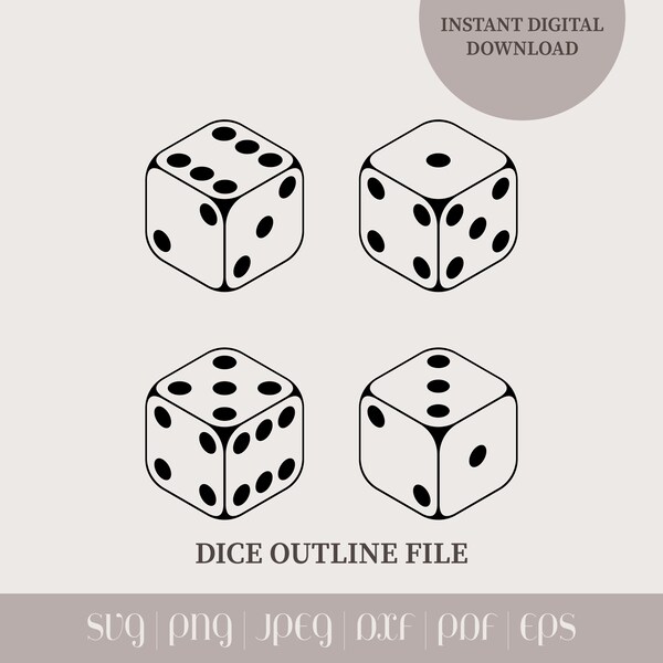 Dice Svg Dice Face Svg Dice Set Svg Gaming Svg Casino Svg Gambling Svg ...