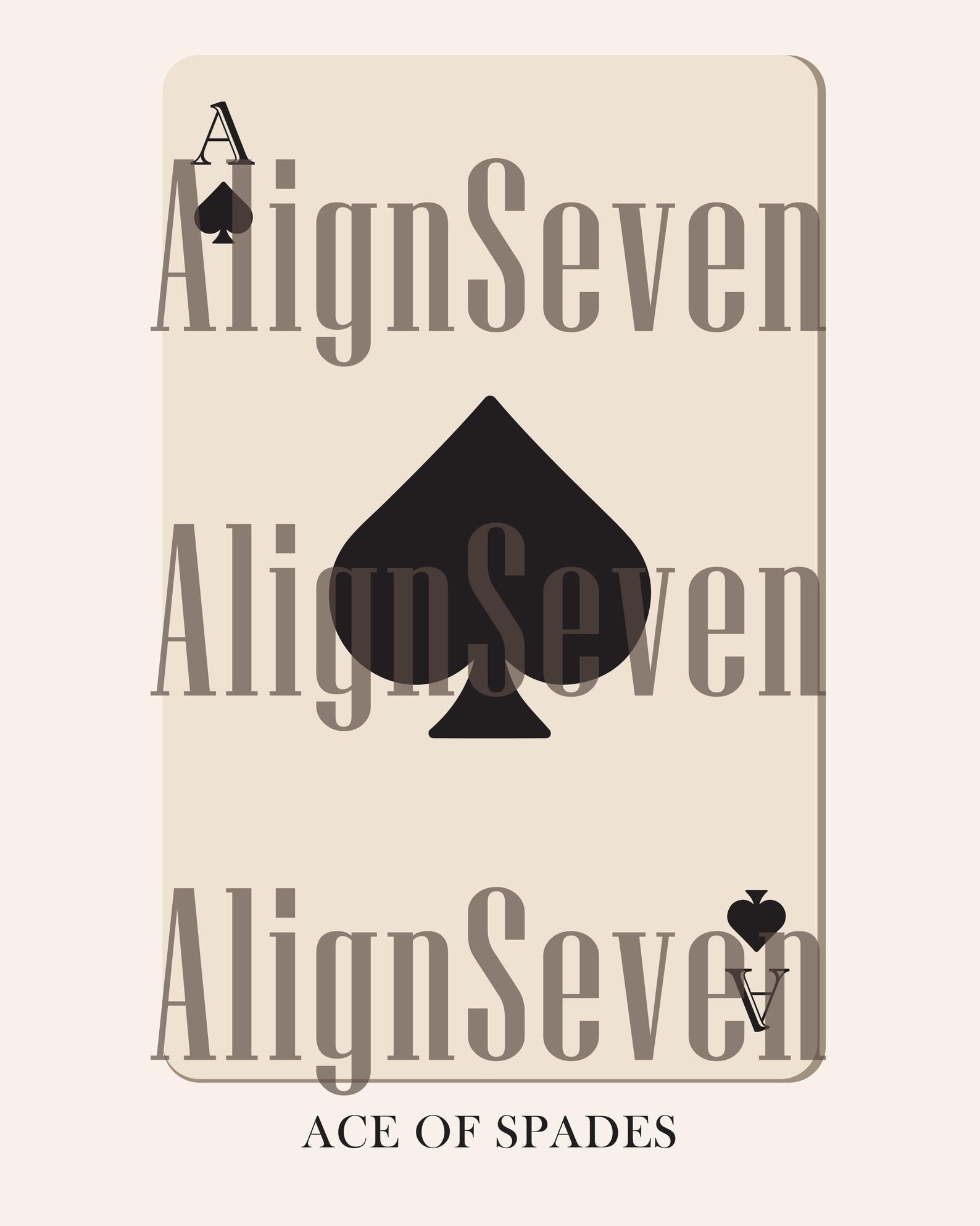 Ace of Spades Playing Card Digital Print - Etsy