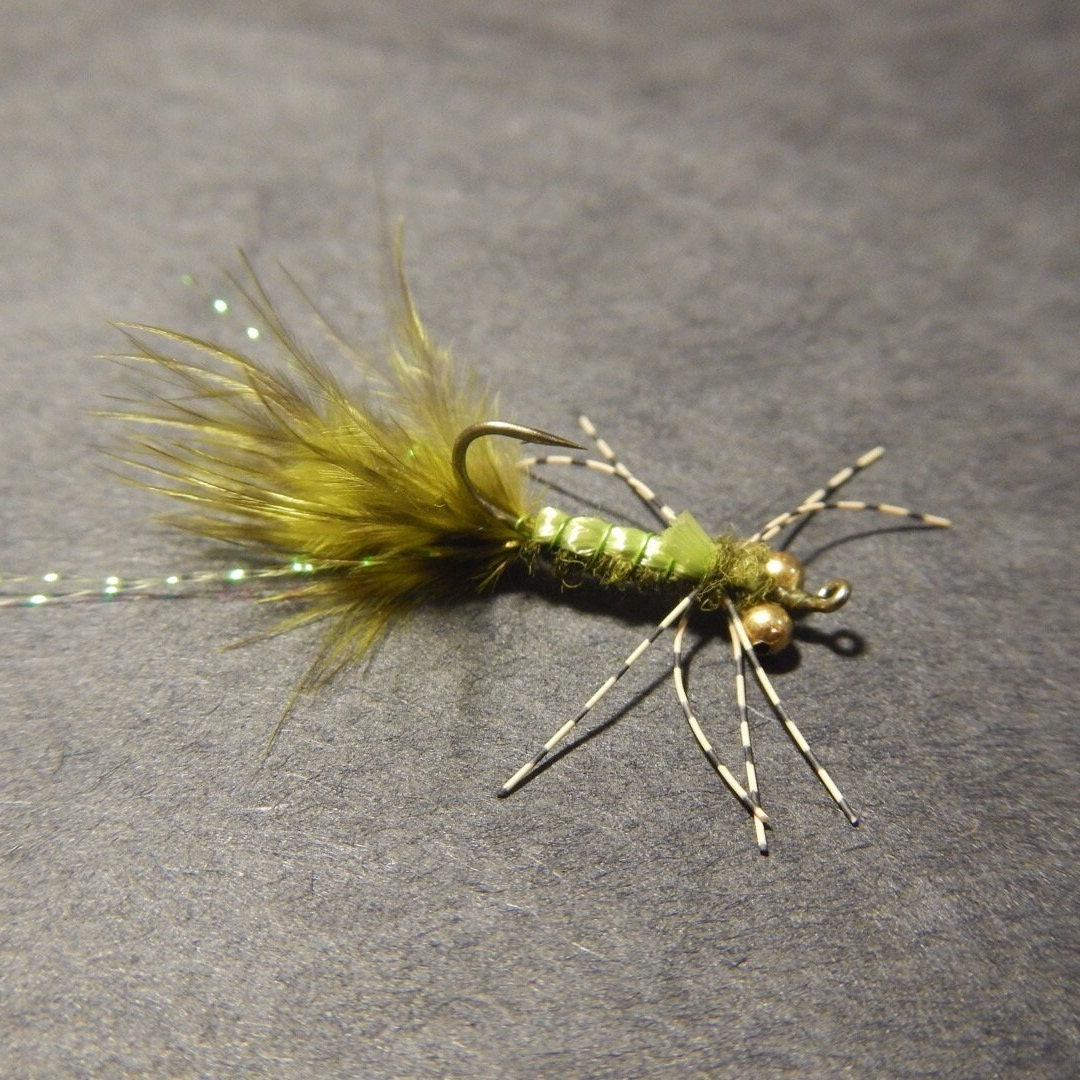 Damselfly Nymph (6 Flies) - Etsy