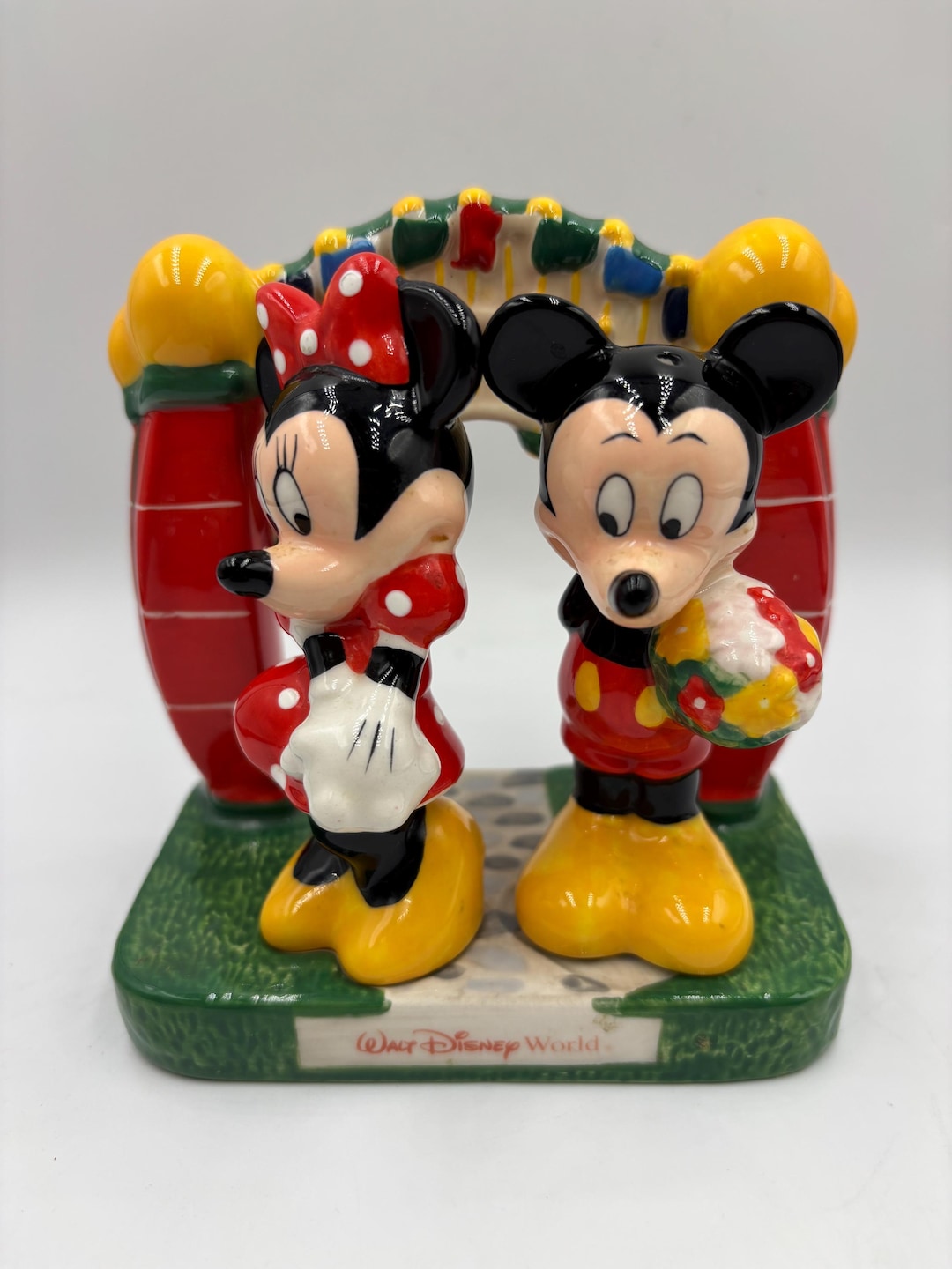 Disney Parks Mickey Minnie Mouse Main Gate Entrance Salt and Pepper ...