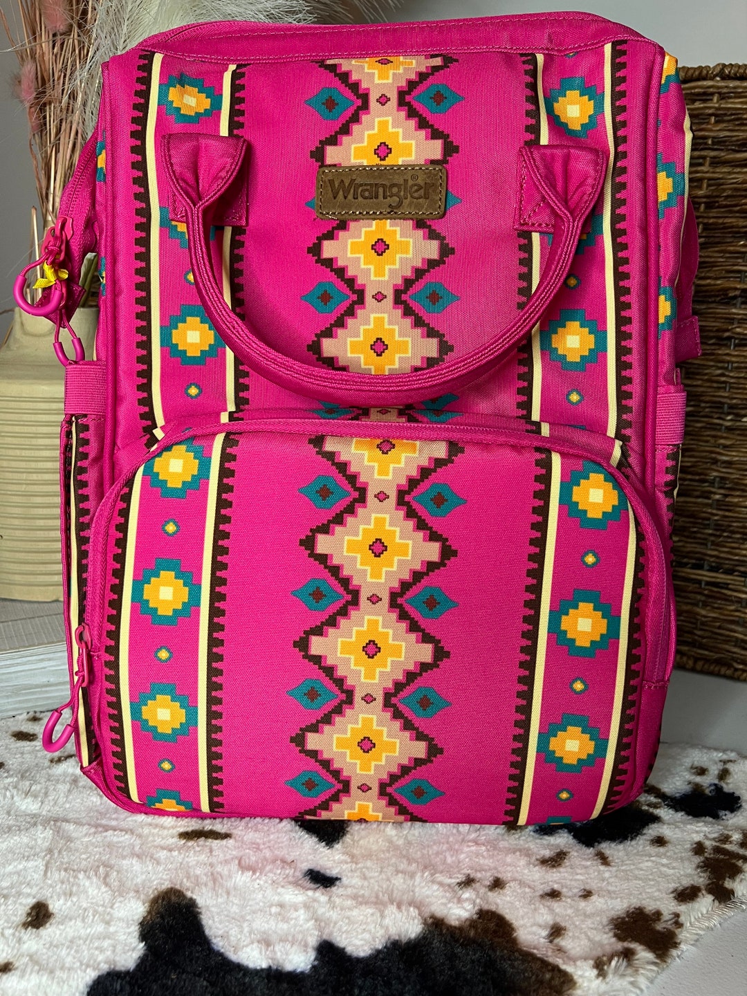 Wrangler Aztec Western Backpack - Etsy