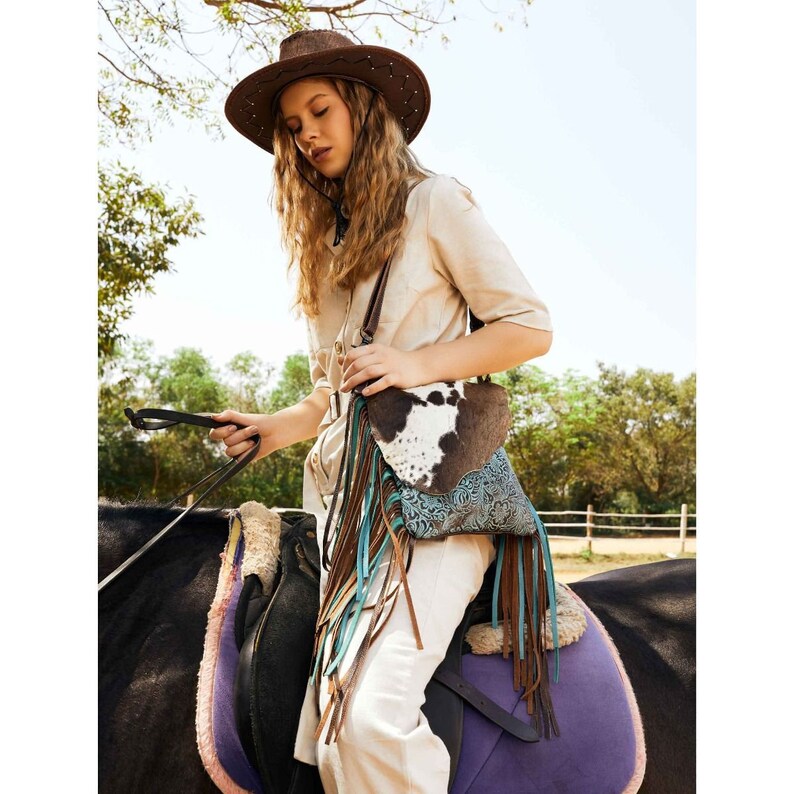 Cowhide Concealed Carry Purse Handcrafted for Functionality and Fashion ...