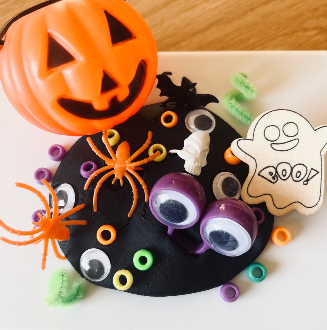 Halloween Play-doh Kit - Etsy