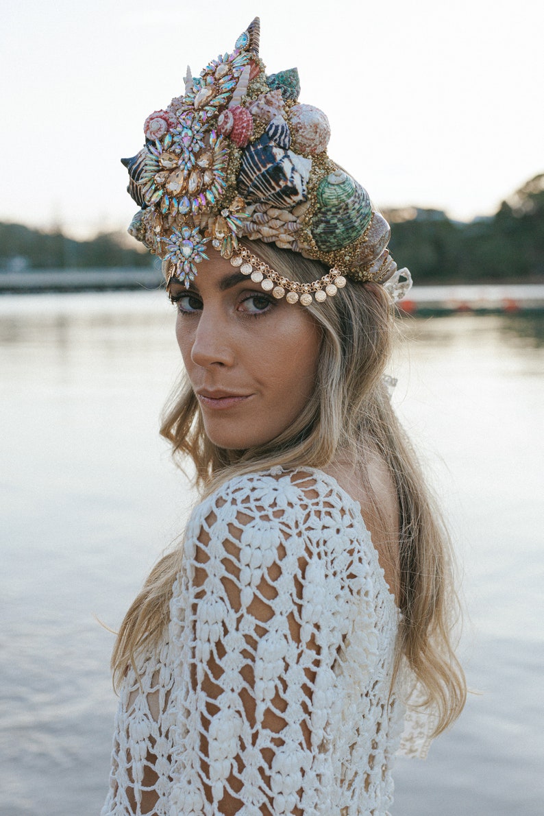 Extra Large Siren of the Sea Mermaid Crown - Etsy