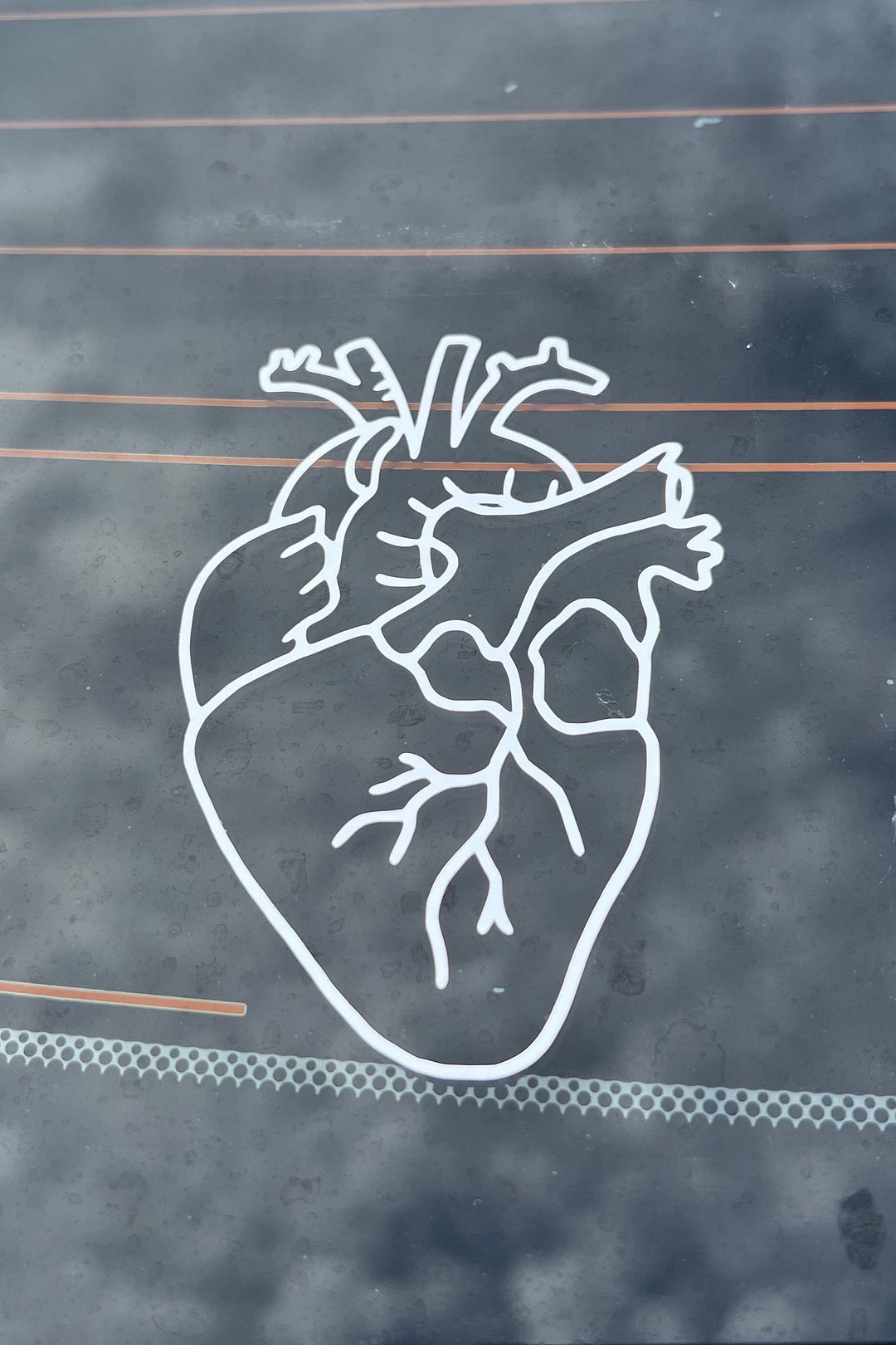 Heart Decal/ Laptop Decal/ Car Decal/ Bumper Sticker - Etsy