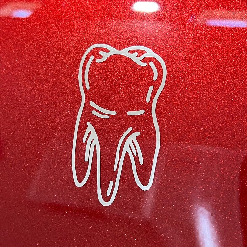 Tooth Decal - Etsy