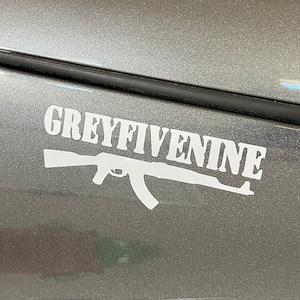 Grey Five Nine Decal/ Suicideboys Decal/ G59/ Laptop Decal/ Car Decal ...
