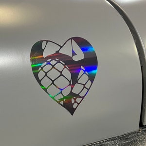Fishnet Booty Decal/ Female Decal/ Laptop Decal/ Car Decal/ Bumper ...
