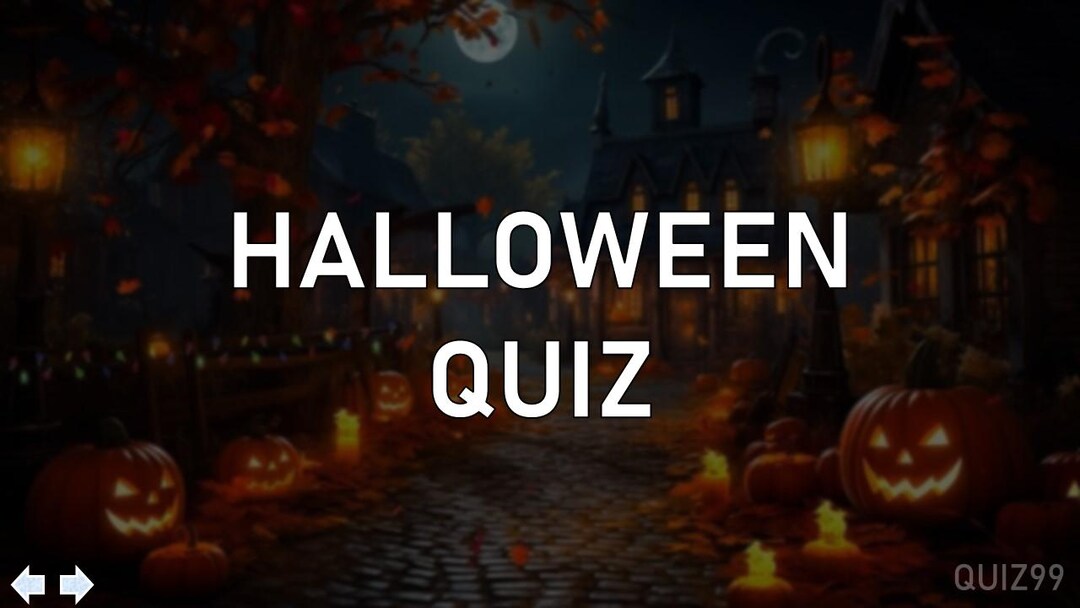 Halloween Quiz - Premade - Instant Download - 40 Questions - Etsy
