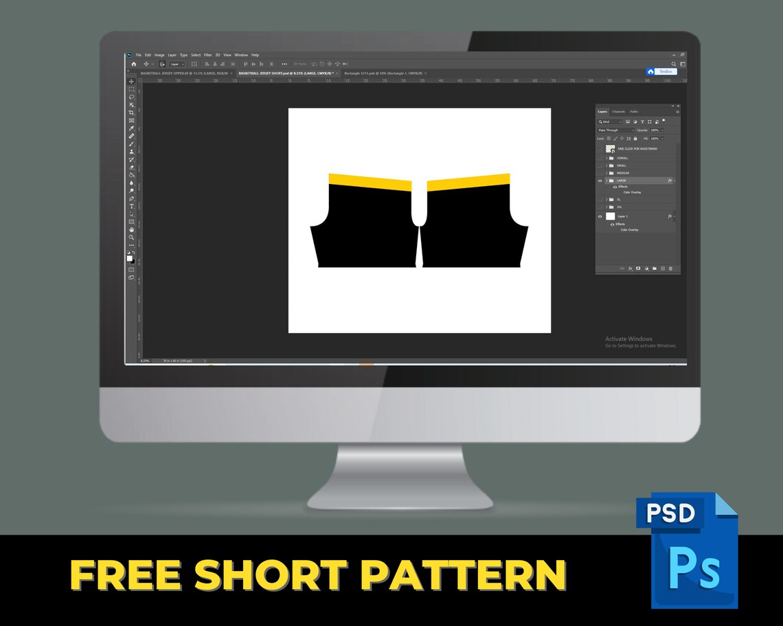 Editable Basketball Jersey Template: Coreldraw & Photoshop (digital ...