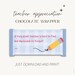 Teacher Appreciation Chocolate Wrapper, Printable Wrappers, INSTANT ...