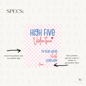 Sticky Hand Printable, Valentine Card, Instant Download, Slappy Hand ...