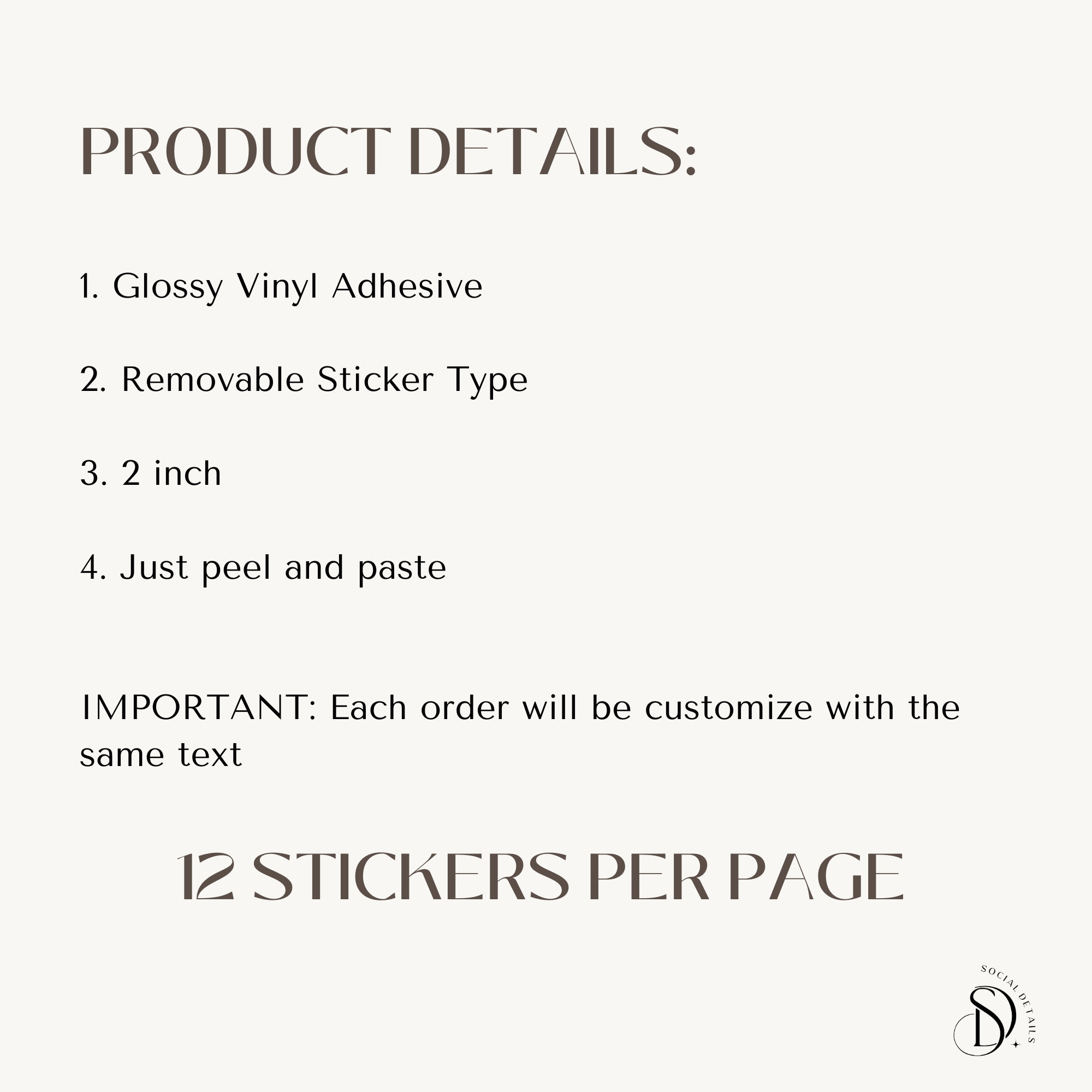 Name Labels, Name Stickers for Gifts, Custom Stickers, Personalized ...