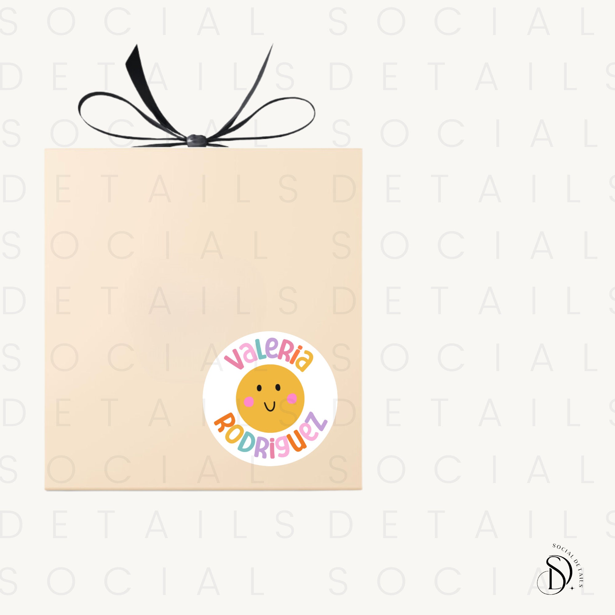 Name Labels, Name Stickers for Gifts, Custom Stickers, Personalized ...