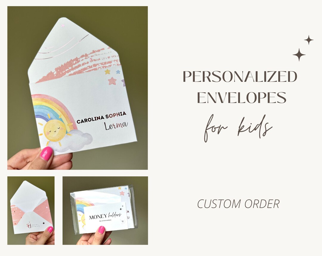 Personalized Envelopes for Kids Envelopes of School Back to - Etsy