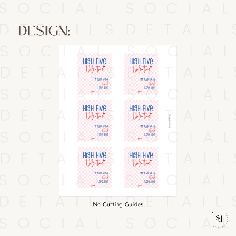 Sticky Hand Printable, Valentine Card, Instant Download, Slappy Hand ...