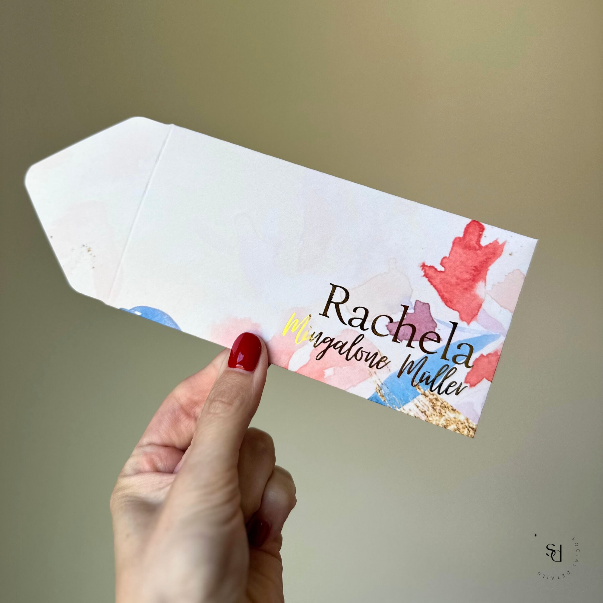 Custom Money Envelopes, Foil Cash Envelopes, Money Holder, Money Gift ...