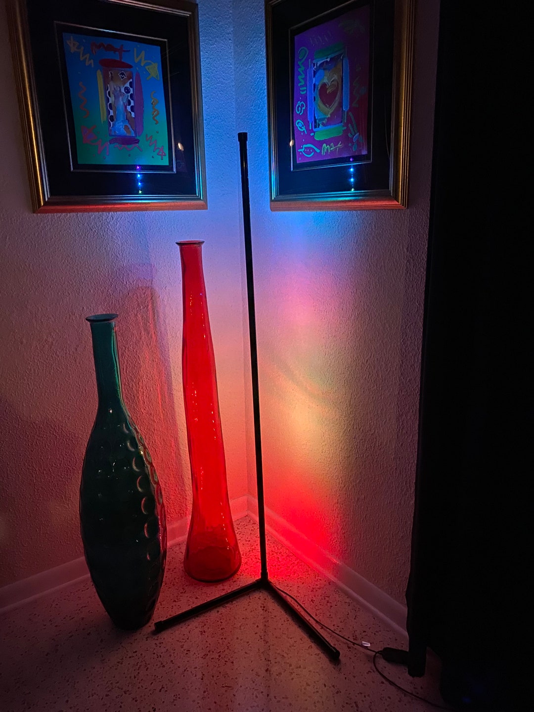 Standing Corner LED Light - Etsy