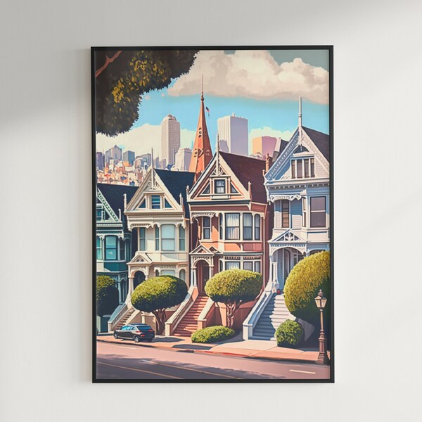 The Painted Ladies - Etsy