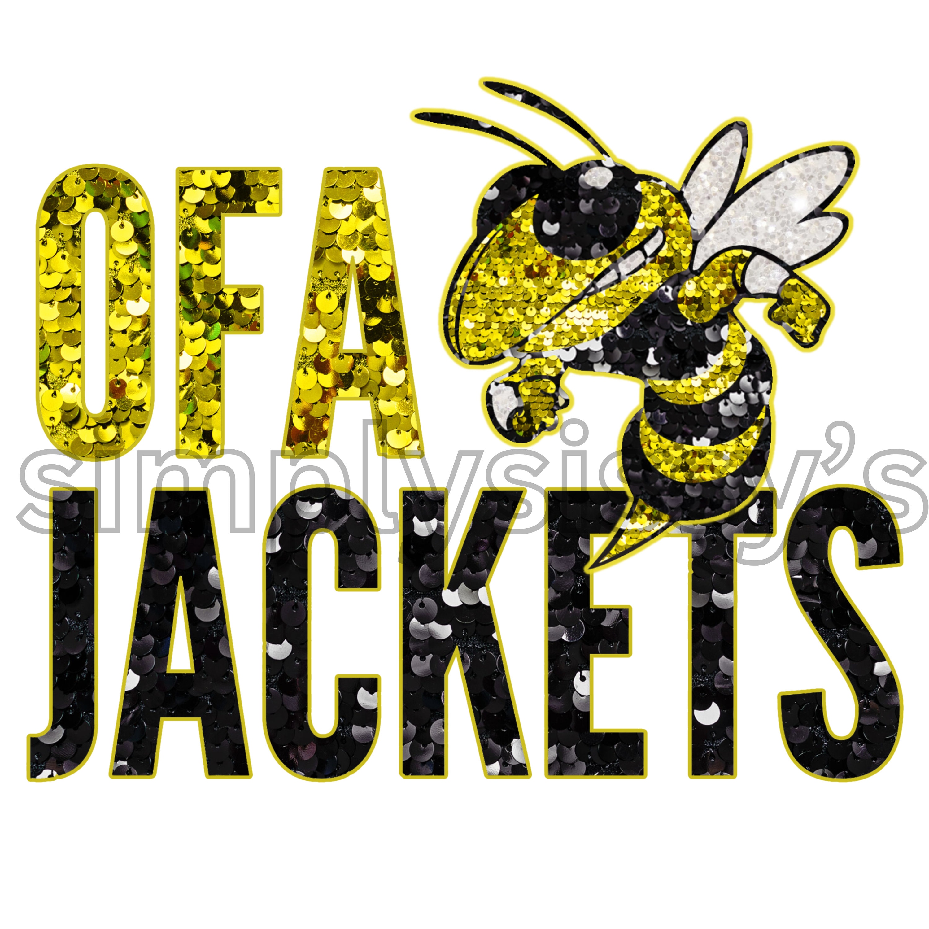 OFA Jackets, Oak Forest Academy PNG - Etsy