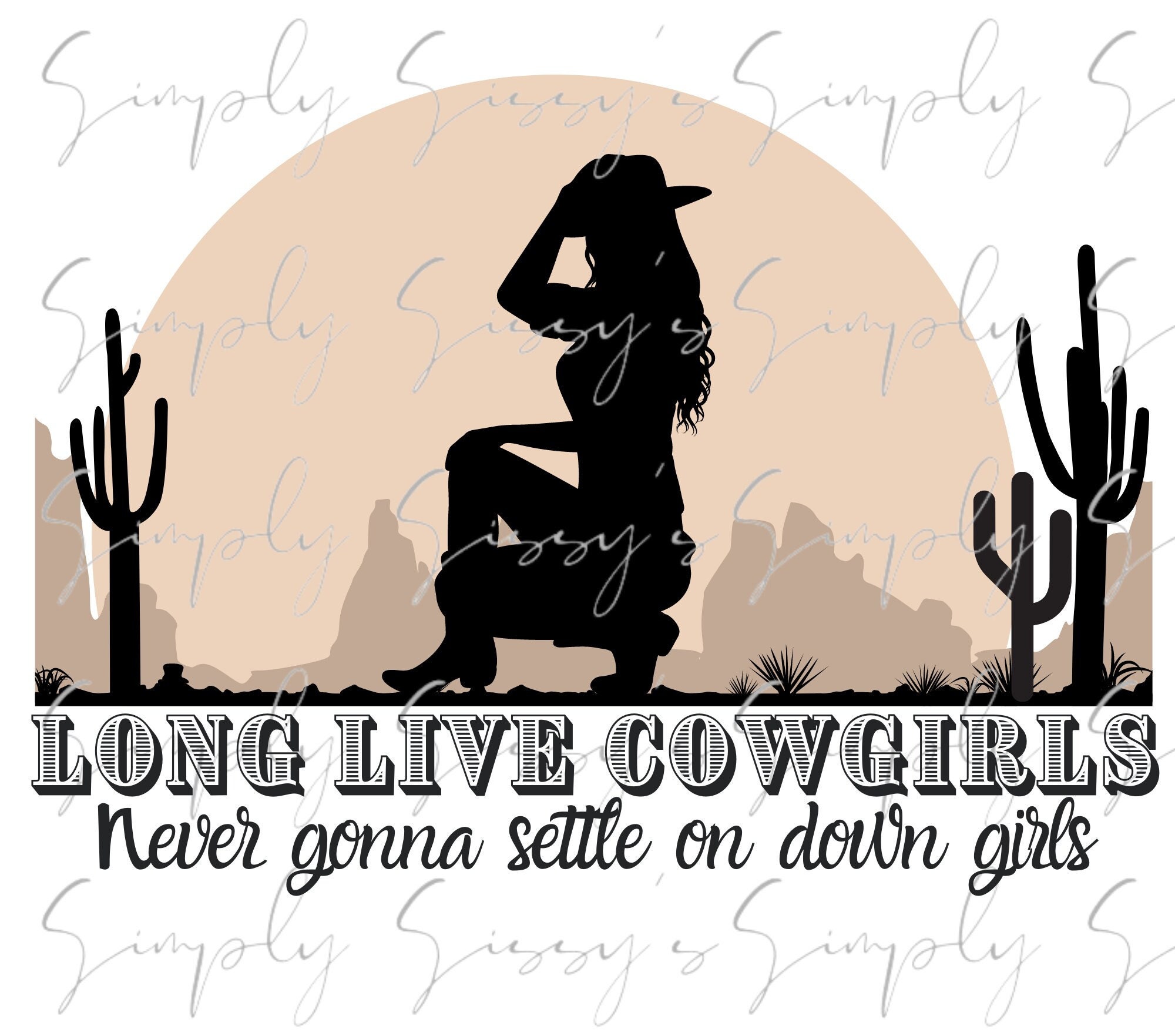 Morgan Wallen Long Live Cowgirls PNG - Etsy