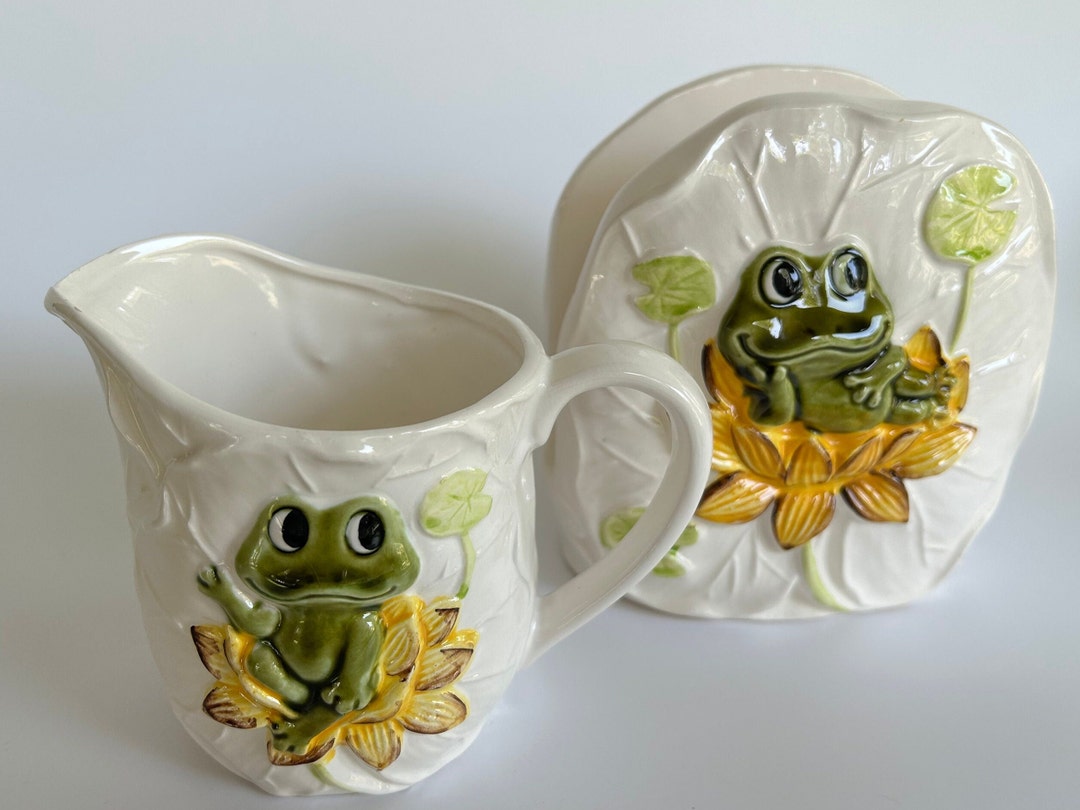 Vintage 1976 Sears and Roebuck Co. Neil the Frog Napkin Holder and ...