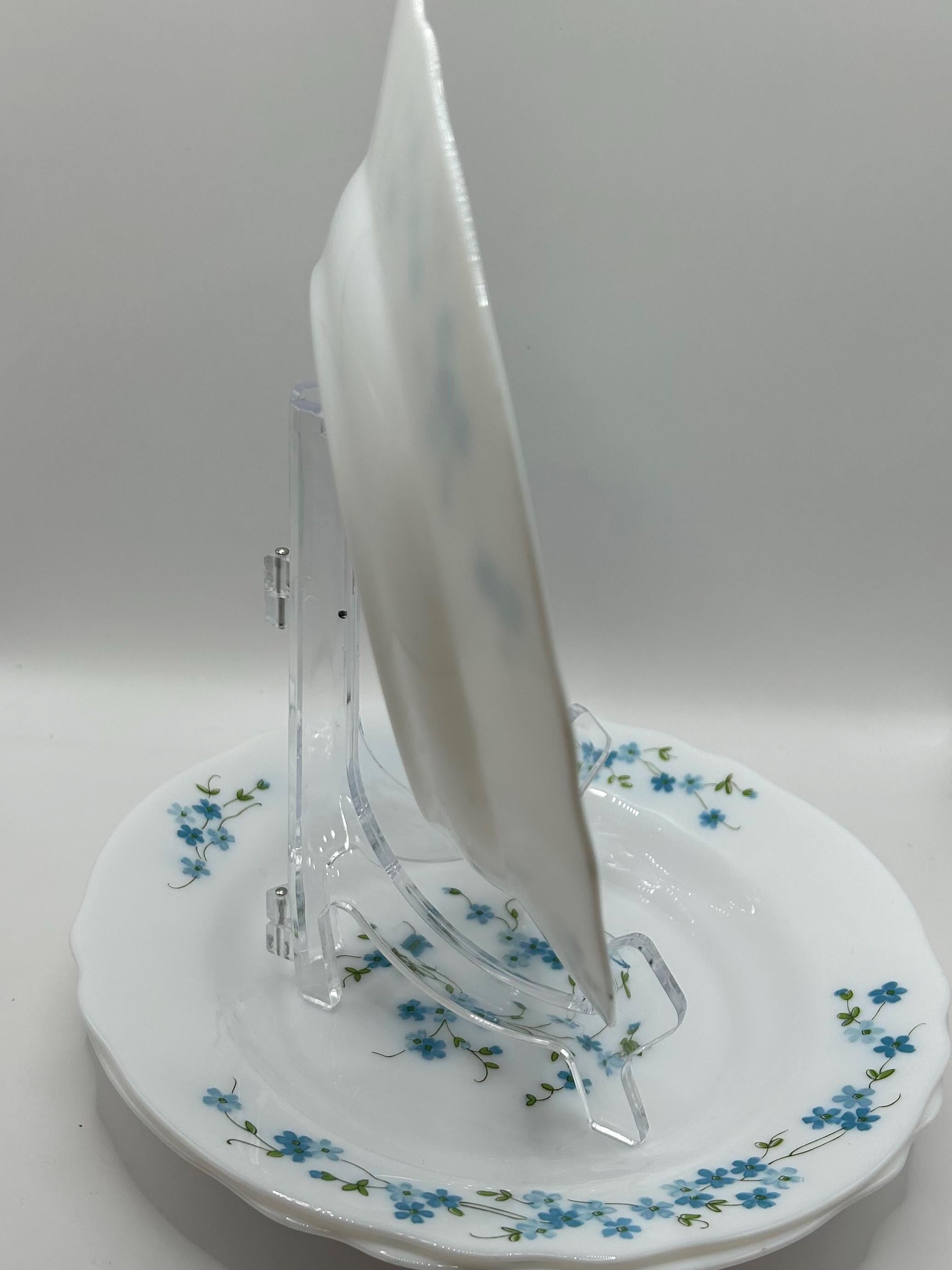 Vintage Arc Acropal France Veronica Floral Soup Plates, Set of 3 - Etsy