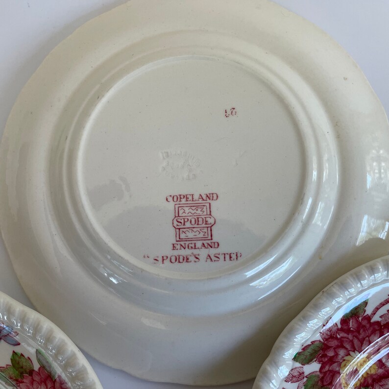 Vintage Spode Copeland Bread and Butter Plate , Set of 4, Excellent ...