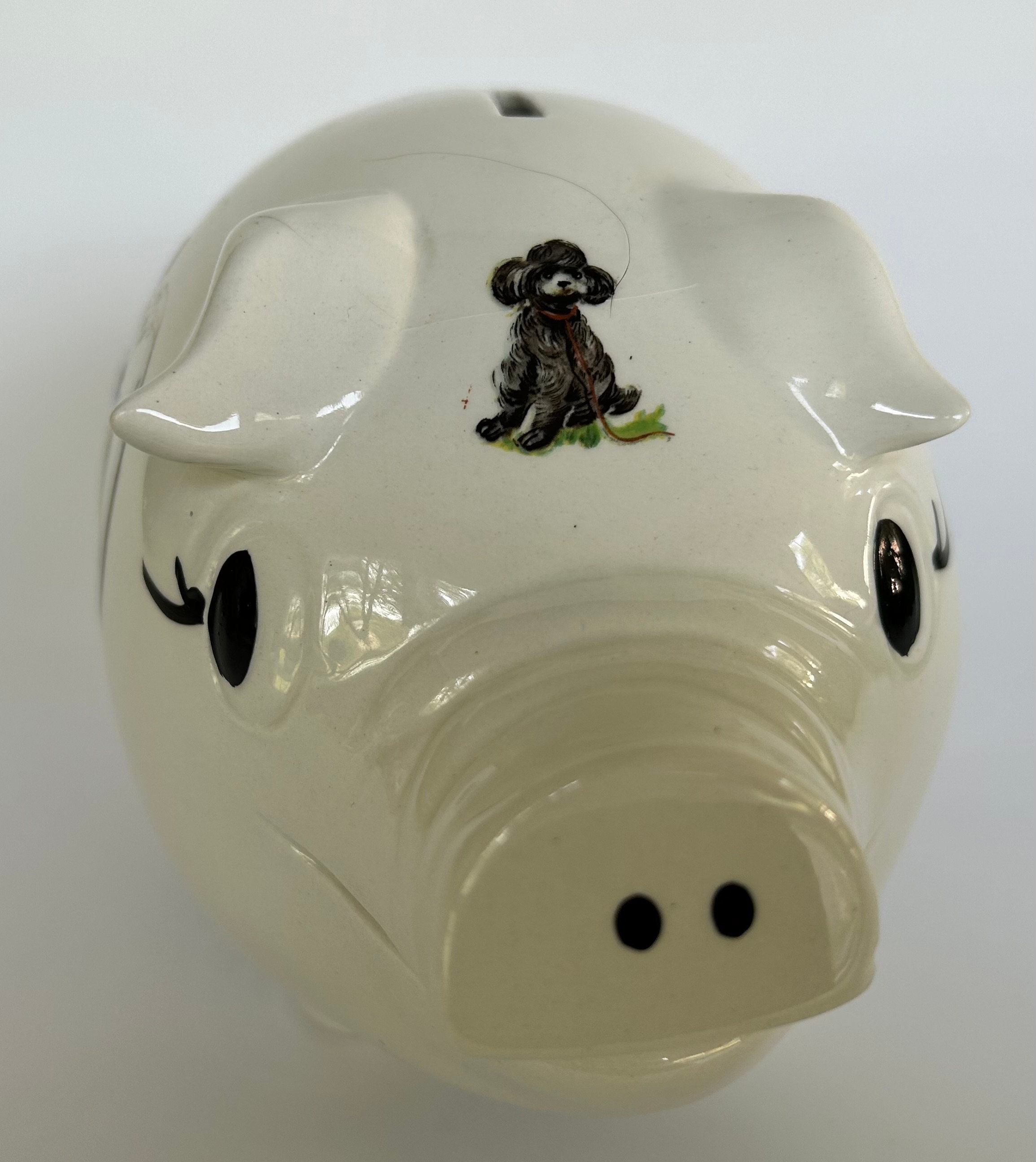 Vintage James Kent Old Foley 1960s Nursery Rhyme Piggy Bank "little ...