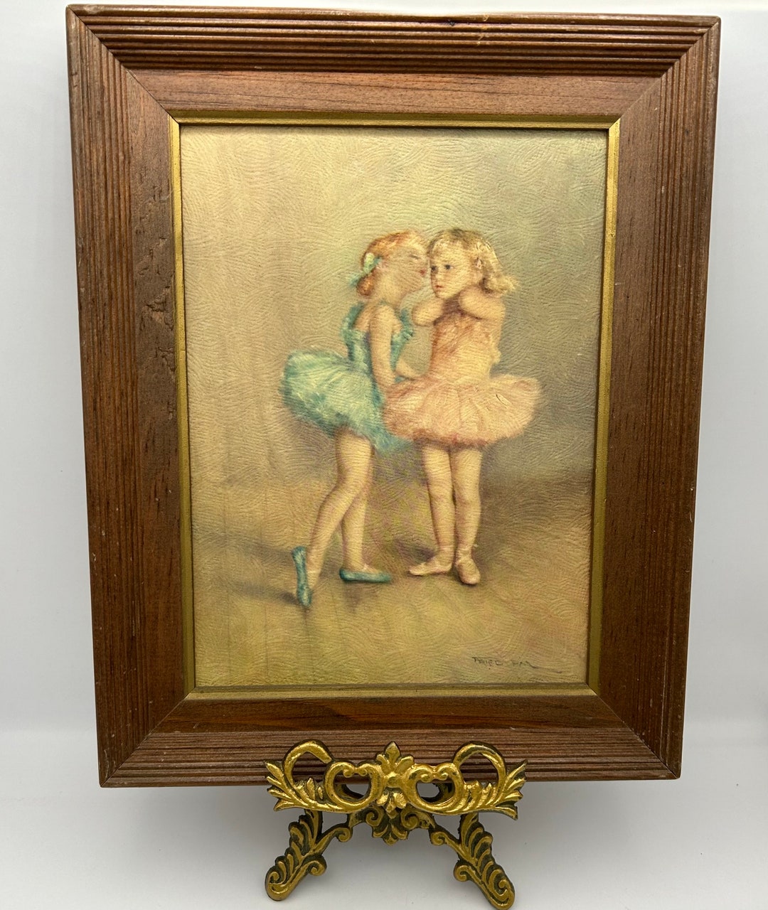 Set of Two Pal Fried 1950s Ballerina Framed and Signed Pictures - Etsy