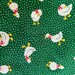 Vintage Christmas Geese With Red Bows Round Tablecloth, 1980s Geese ...