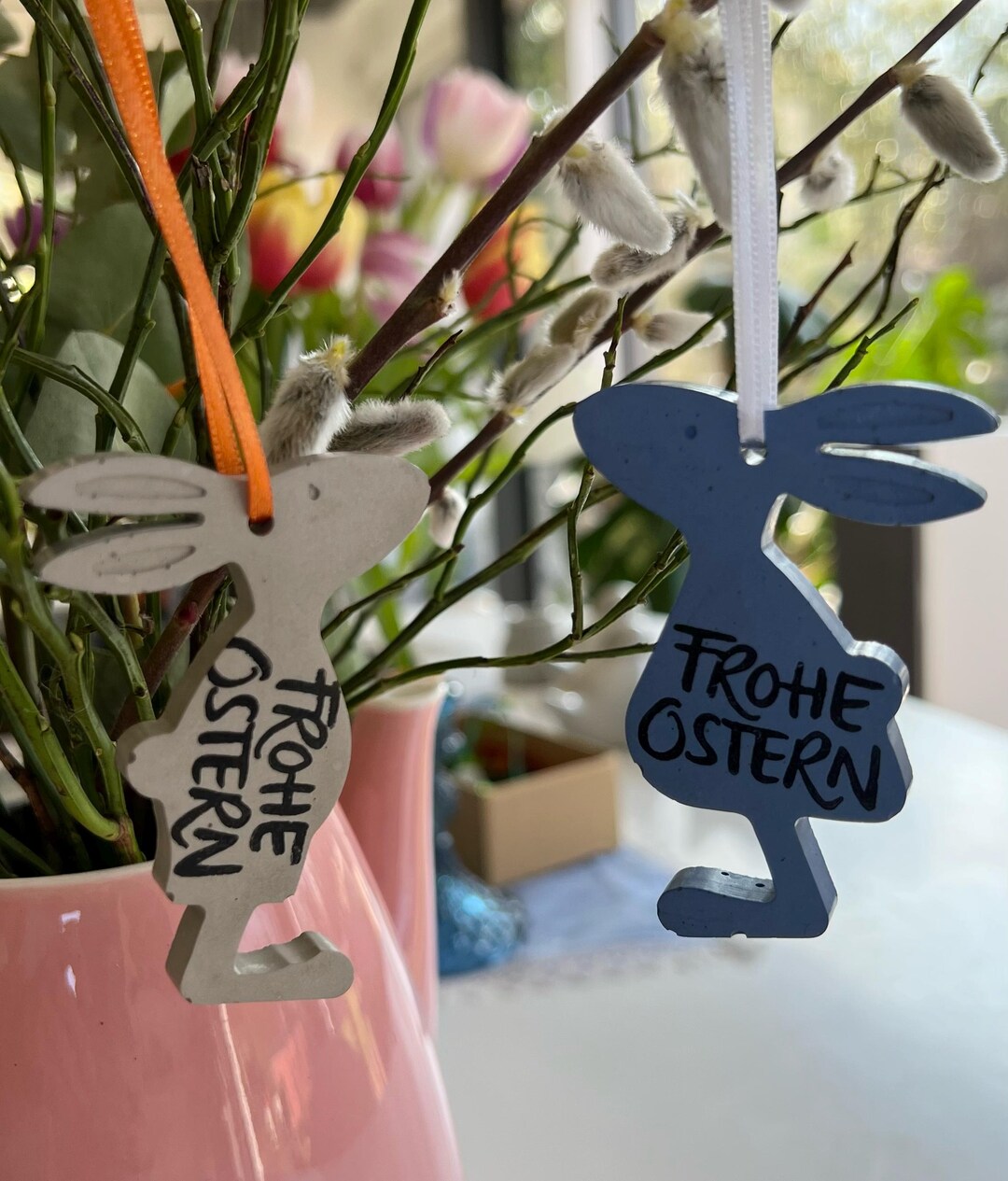 Concrete Easter Decorations | Easter Decorations | Easter Bush ...
