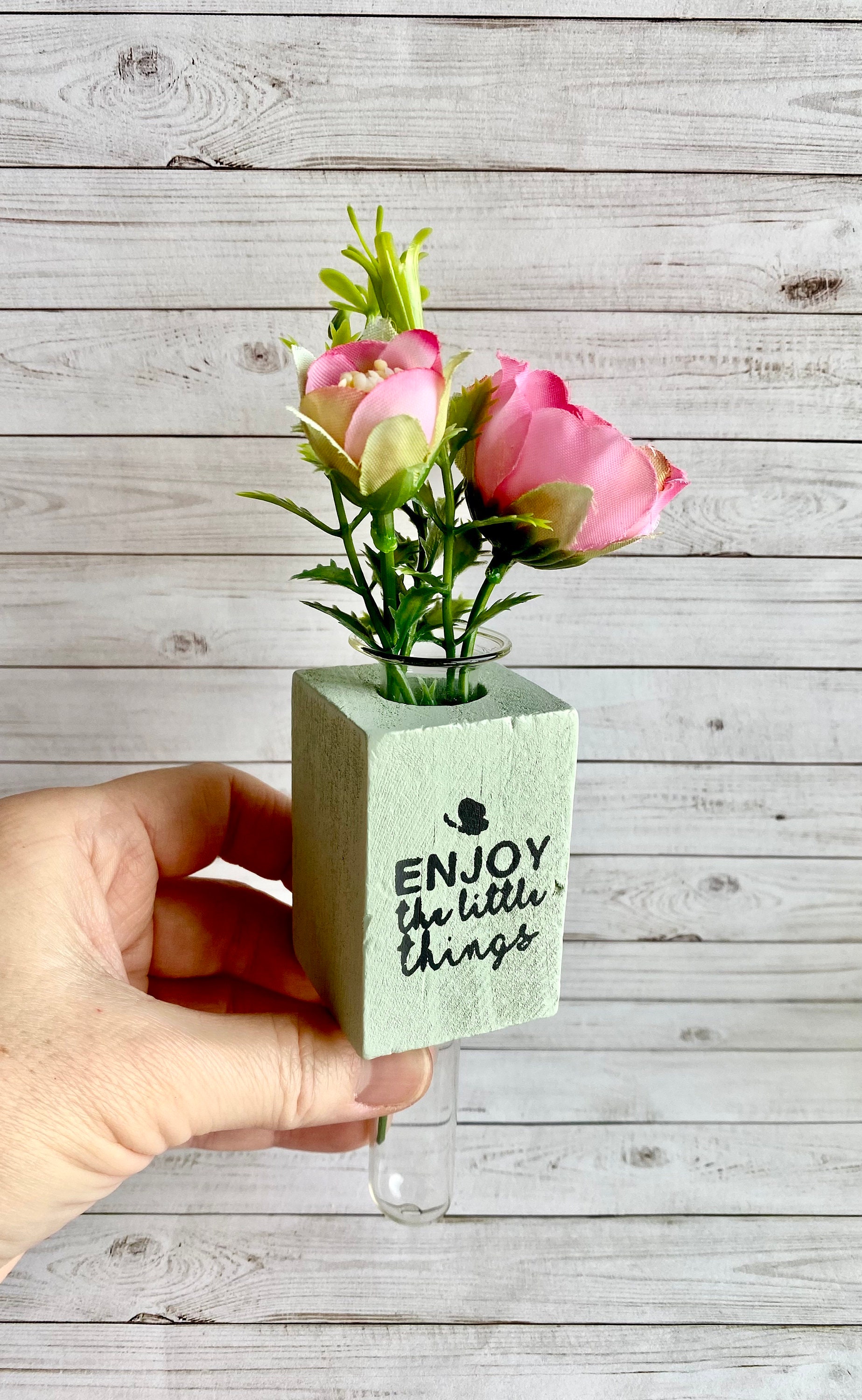 Bud Vase, Magnetic Flower Vase, Mini Flower Vase, Home Decoration - Etsy