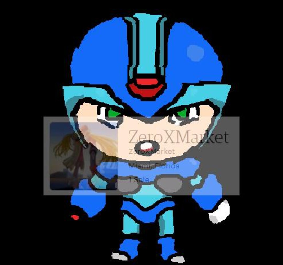Pngtuber Reactive Image Mega Man Rockman X Png/gif Files for OBS Voice ...