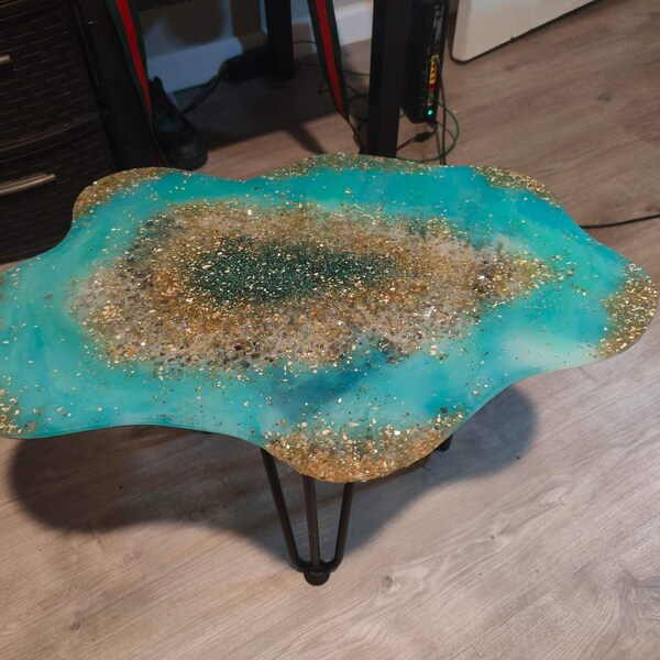 Geode Table - Etsy