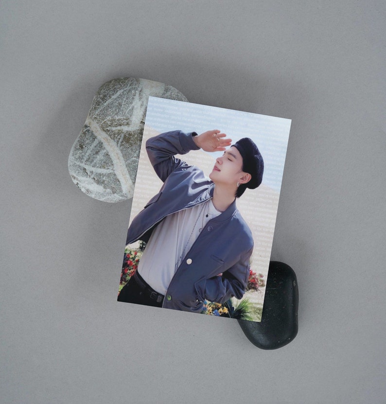 BTS Suga D-day Bias Pack Postcards BONUS OT7 Party Yoongi Bangtan Mail ...
