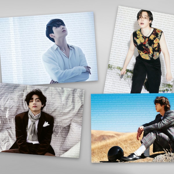 Bts V Line Art - Etsy