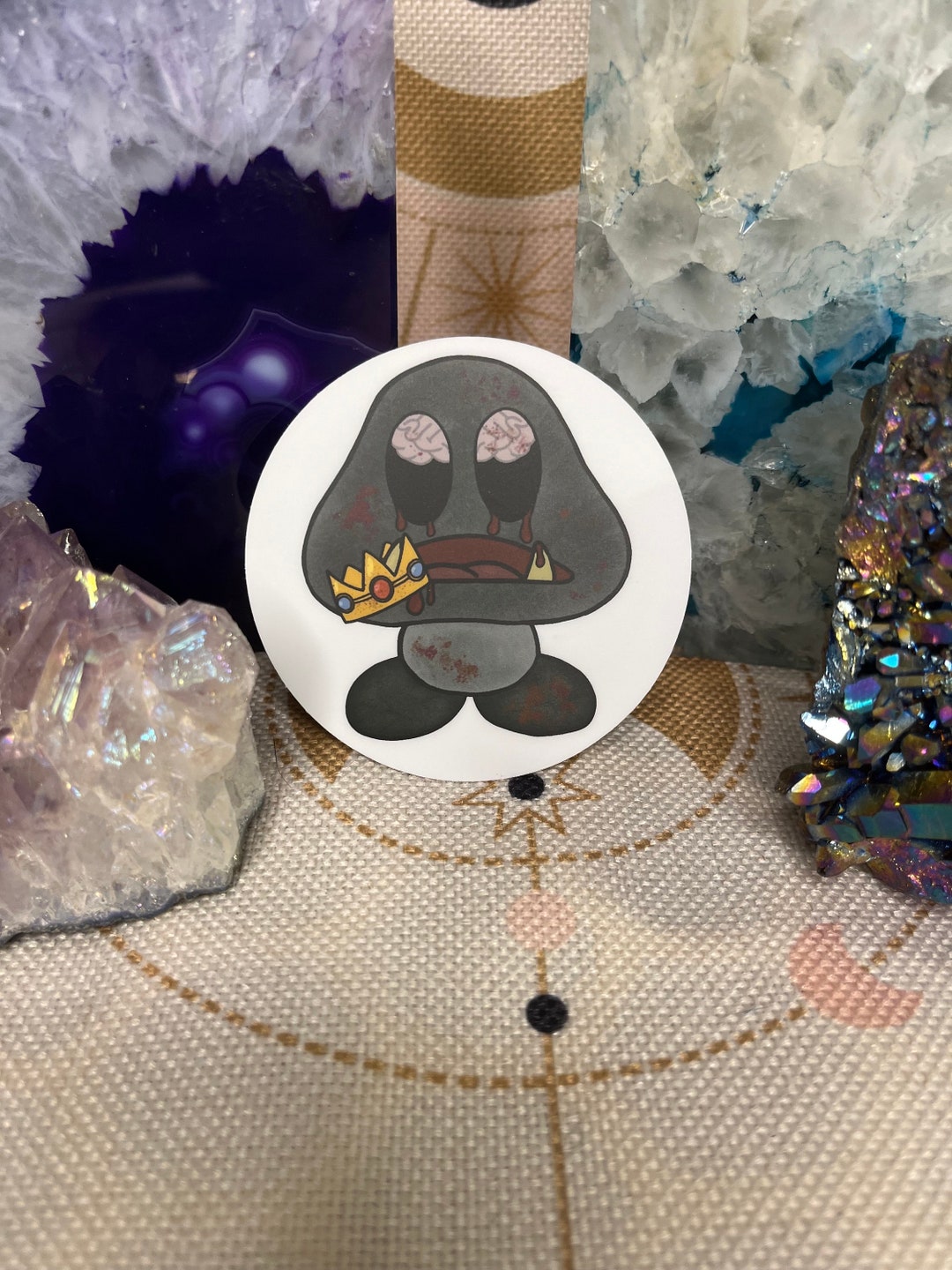 Zombie Goomba Vinyl Sticker - Etsy