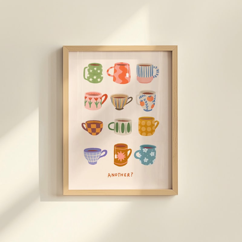 Tea and Coffee Poster - Etsy UK