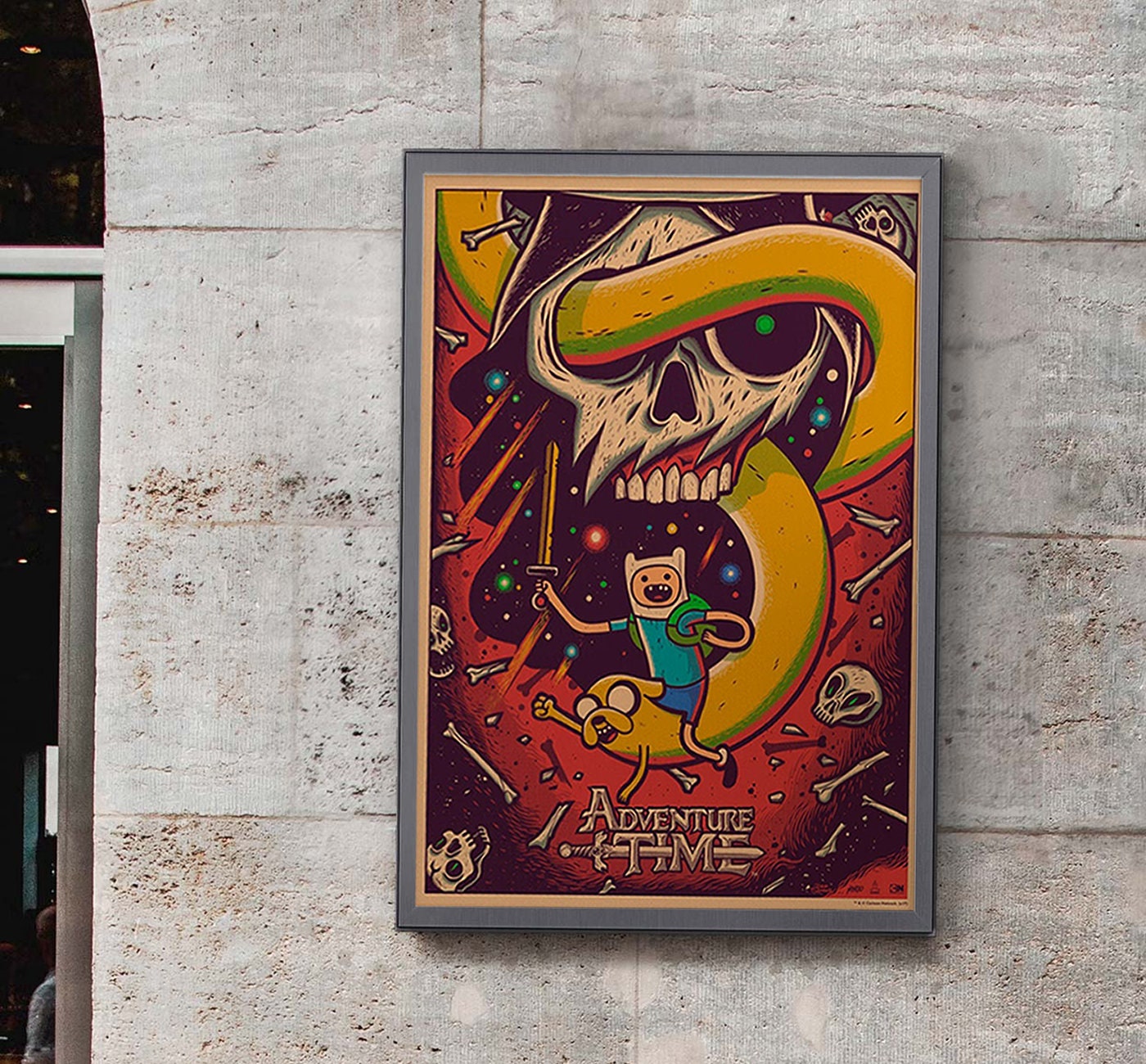Adventure Time Cartoon Movie Poster, Adventure Time Print | Printerval ...