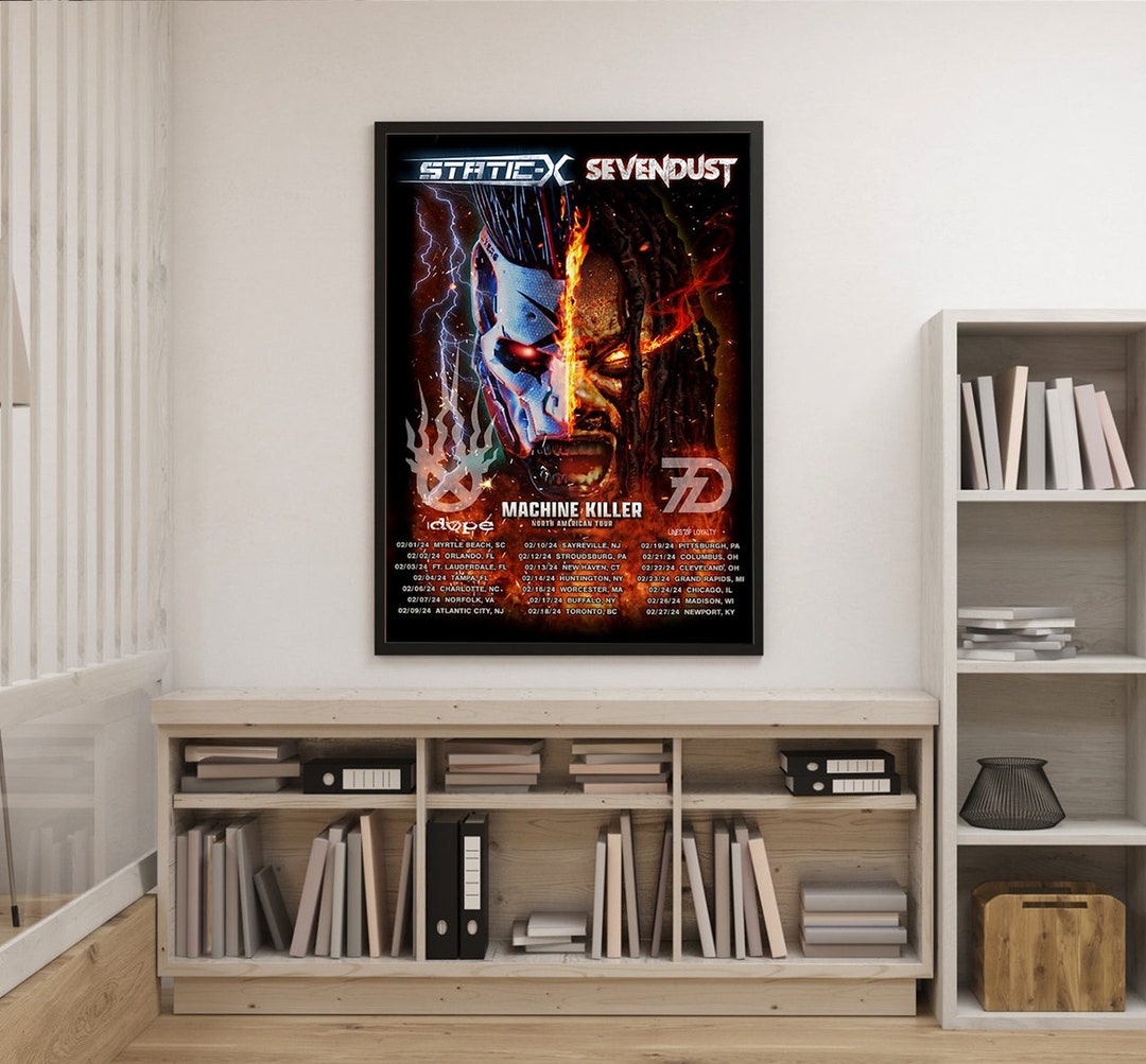 Static X and Sevendust for the Machine Killer North American Tour 2024 ...