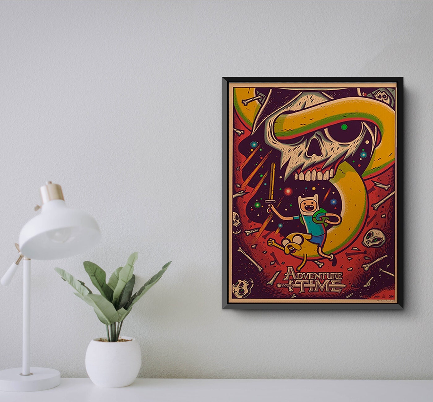 Adventure Time Cartoon Movie Poster, Adventure Time Print | Printerval ...
